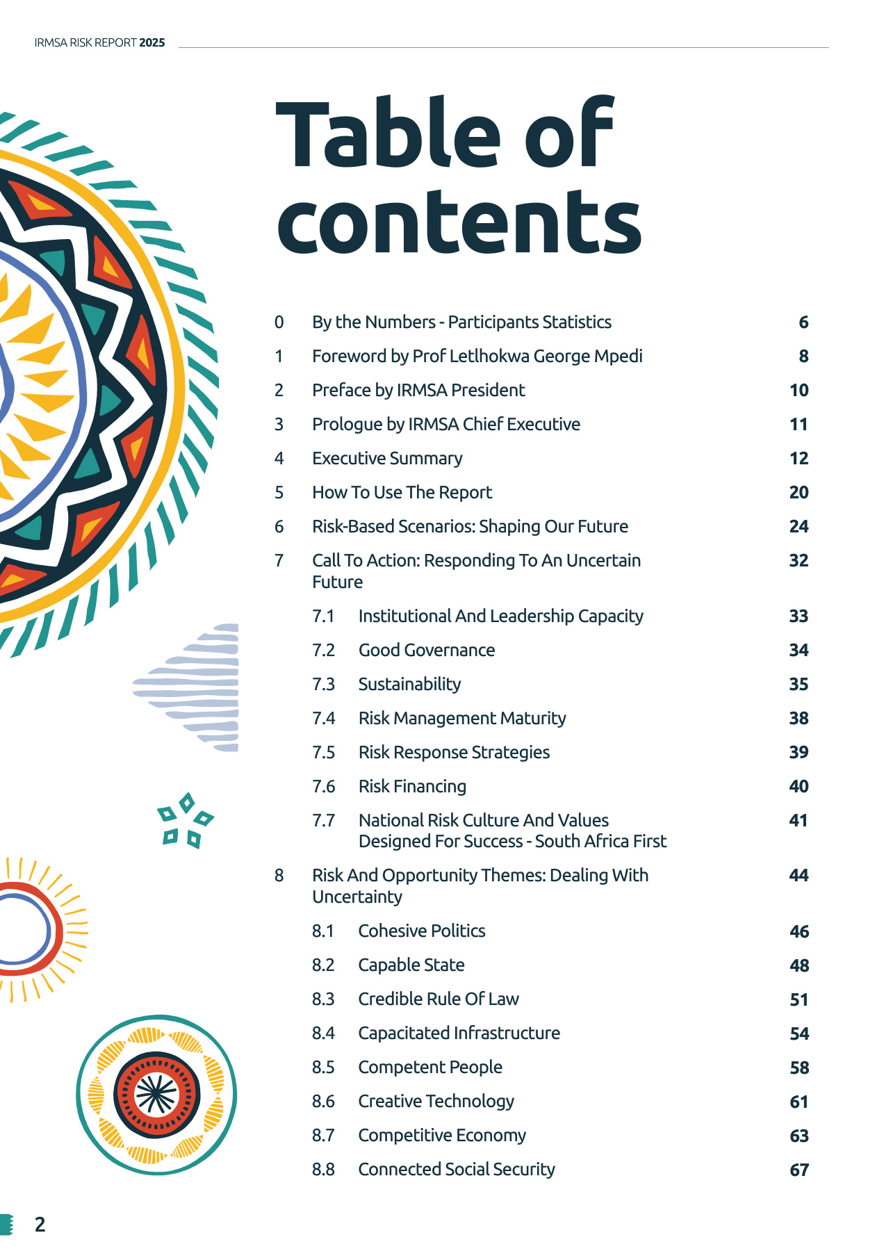 IRMSA Risk Report 2025
